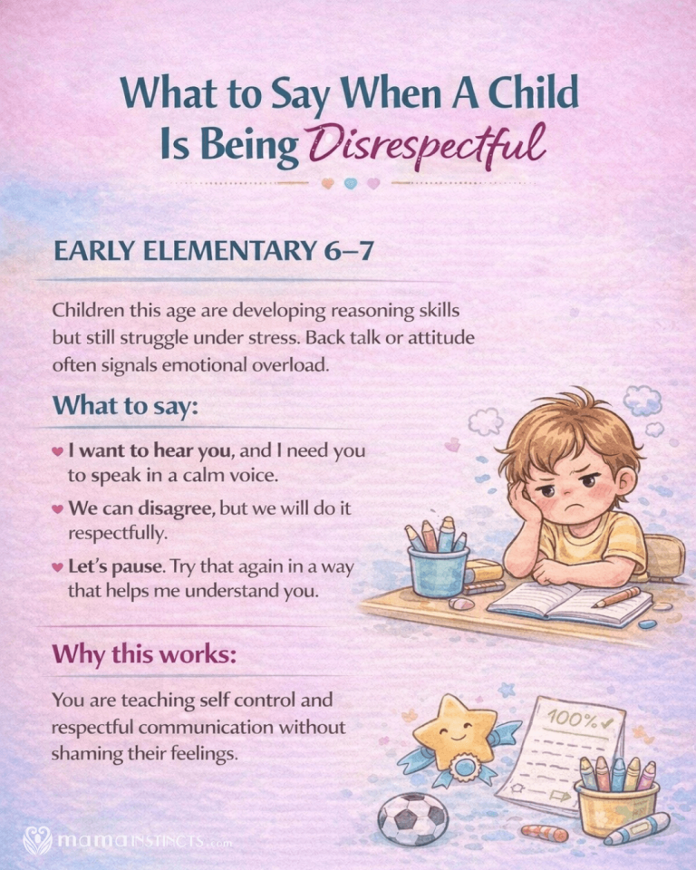 What to Say When a Child Is Being Disrespectful (at Every Age) – Mama ...